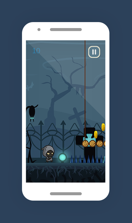 GHOST CEMETERY WITH ADMOB - ANDROID STUDIO & ECLIPSE FILE by Bosscadexgames